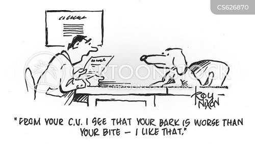 Animal Job Interview Cartoons and Comics - funny pictures from CartoonStock