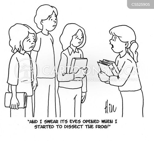 Dissect Cartoons and Comics - funny pictures from CartoonStock