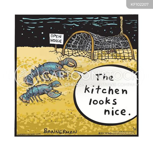 Lobster Traps Cartoons and Comics - funny pictures from CartoonStock