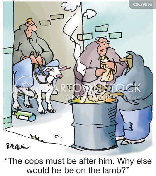 On The Lam Cartoons and Comics - funny pictures from CartoonStock