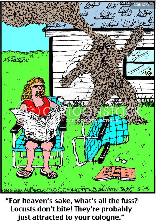 Locusts Cartoons and Comics - funny pictures from CartoonStock