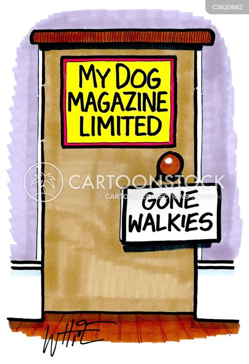 Walkies Cartoons and Comics - funny pictures from CartoonStock