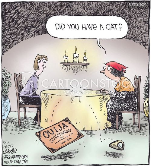 Mediumship Cartoons and Comics - funny pictures from CartoonStock
