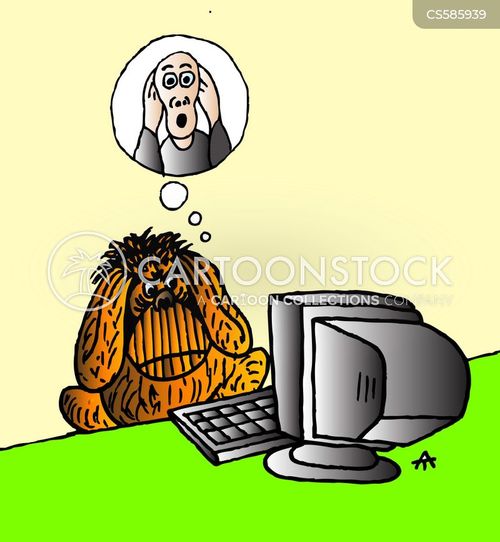 Internet Literacy Cartoons and Comics - funny pictures from CartoonStock