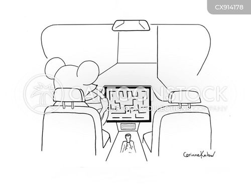 Geolocation Tracking Cartoons and Comics - funny pictures from CartoonStock