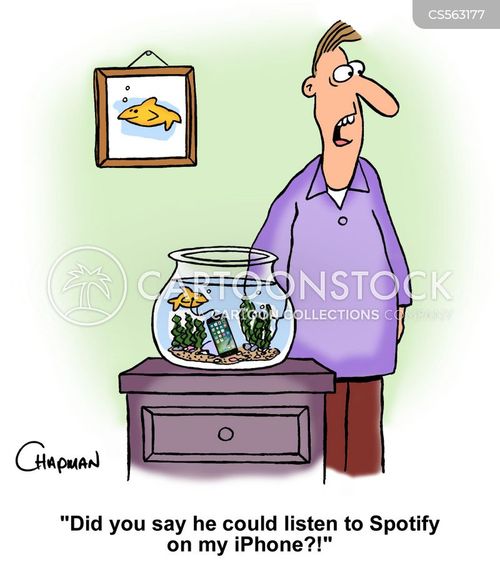 Spotify Cartoons and Comics - funny pictures from CartoonStock