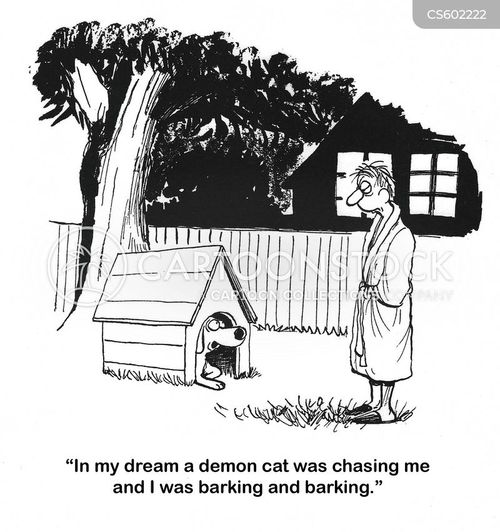 Chasing Cats Cartoons and Comics - funny pictures from CartoonStock