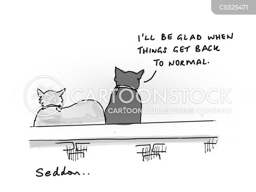 Normality Cartoons and Comics - funny pictures from CartoonStock