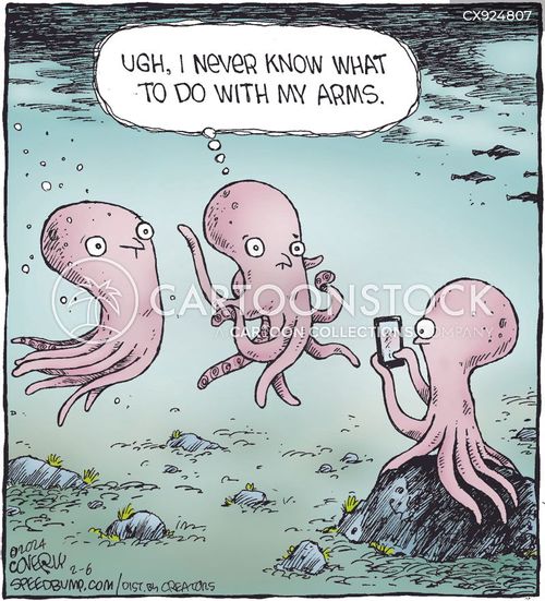Octopuses Cartoons and Comics - funny pictures from CartoonStock