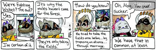 Animal Alliance Cartoons and Comics - funny pictures from CartoonStock