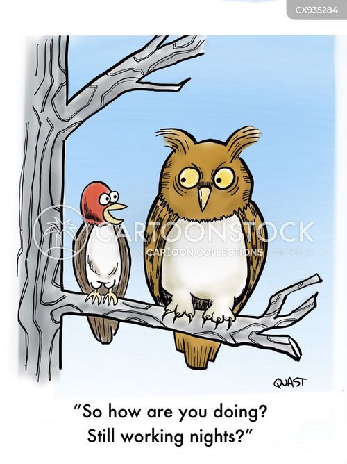 Nightshift Cartoons and Comics - funny pictures from CartoonStock