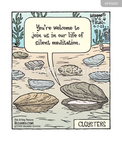 Quietude Cartoons and Comics - funny pictures from CartoonStock