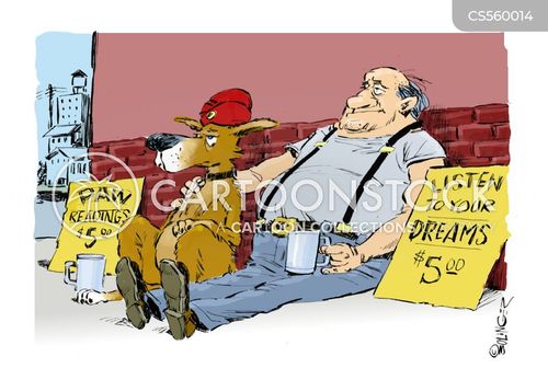 Dream Interpretation Cartoons and Comics - funny pictures from CartoonStock