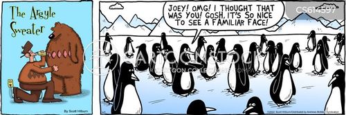 Joyful Reunion Cartoons and Comics - funny pictures from CartoonStock
