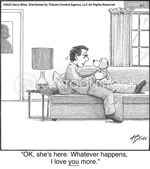Pet Affection Cartoons and Comics - funny pictures from CartoonStock