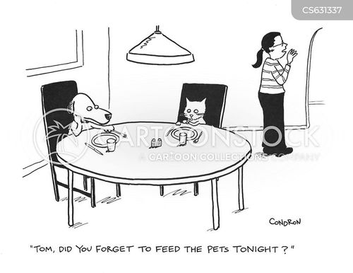 Hungry Pet Cartoons and Comics - funny pictures from CartoonStock