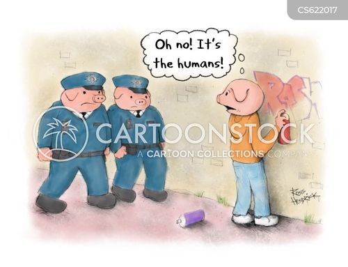 Animal Enforcement Cartoons and Comics - funny pictures from CartoonStock