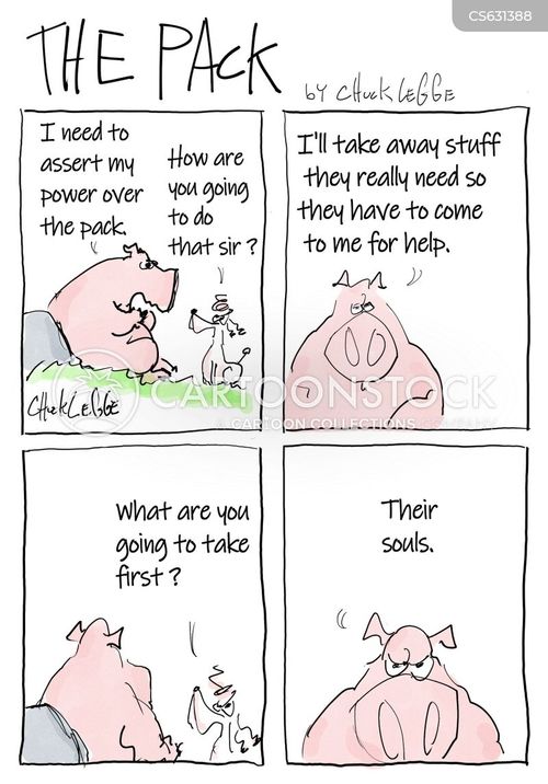 Pack Hunting Cartoons and Comics - funny pictures from CartoonStock