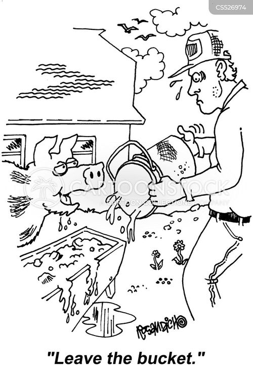Pig Slop Cartoons and Comics - funny pictures from CartoonStock