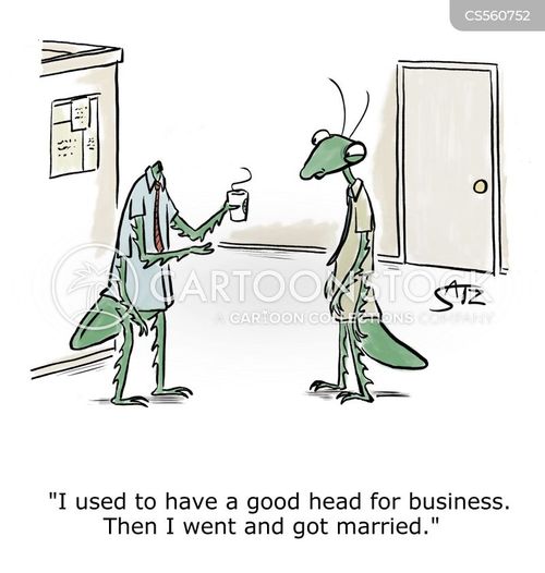 Pray Mantis Cartoons and Comics - funny pictures from CartoonStock