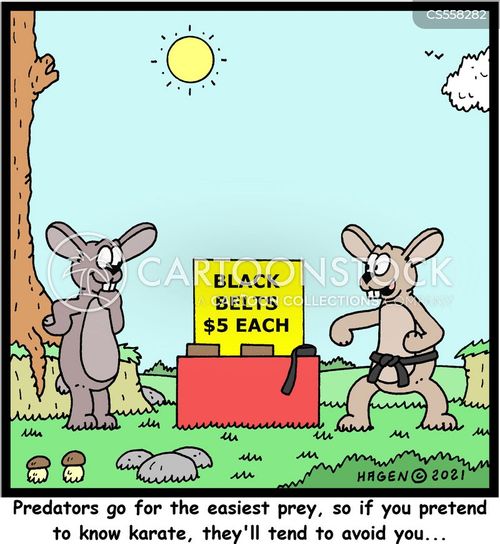 Karate Lesson Cartoons and Comics - funny pictures from CartoonStock