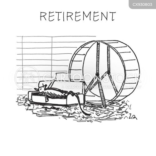 Retirement Cartoons and Comics - funny pictures from CartoonStock