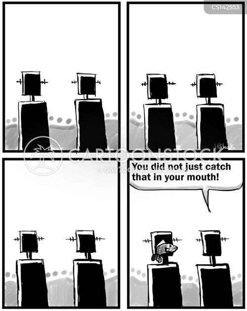 Robotic Refinement Cartoons and Comics - funny pictures from CartoonStock