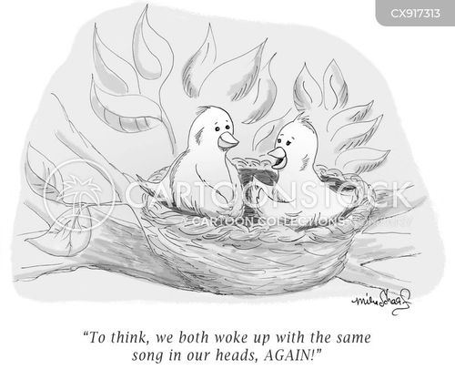 Ear-worm Cartoons and Comics - funny pictures from CartoonStock