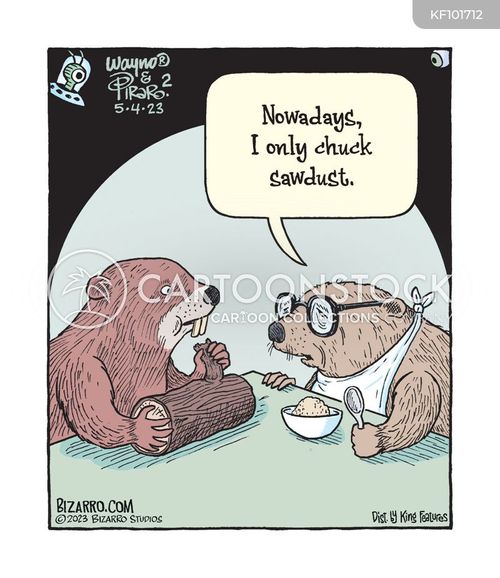 Sawdust Cartoons and Comics - funny pictures from CartoonStock