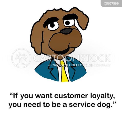 Customer Retention Cartoons and Comics - funny pictures from CartoonStock