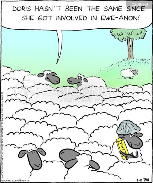 Sheep Conspiracy Cartoons and Comics - funny pictures from CartoonStock