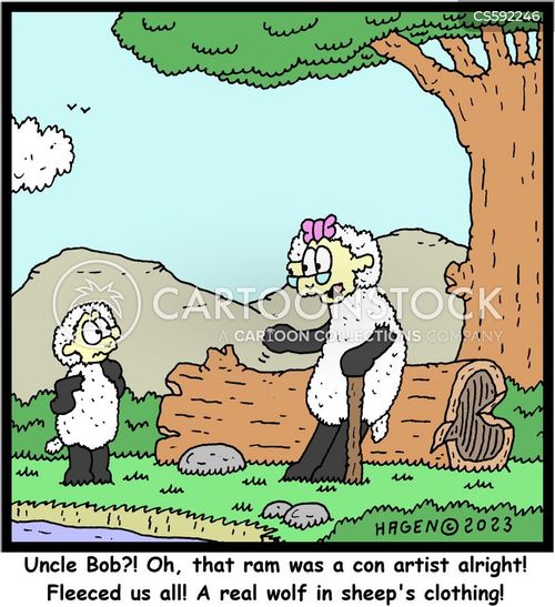 Fleeced Cartoons and Comics - funny pictures from CartoonStock