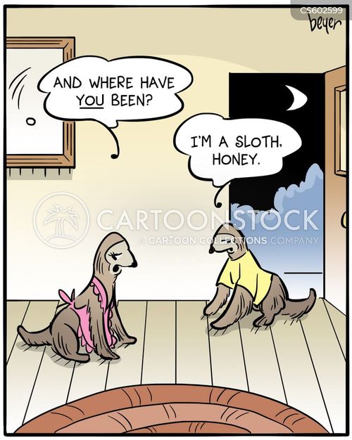 Sloth Cartoons and Comics - funny pictures from CartoonStock
