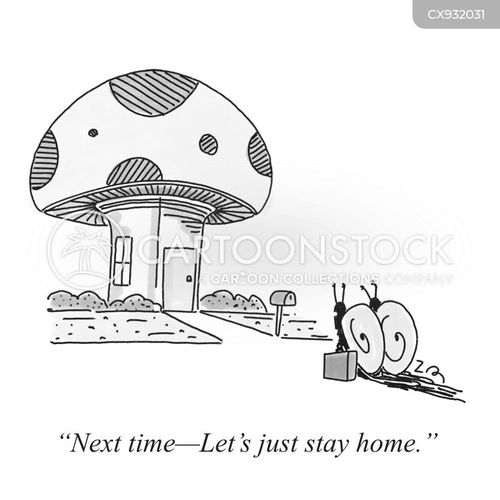 Stay Home Cartoons and Comics - funny pictures from CartoonStock