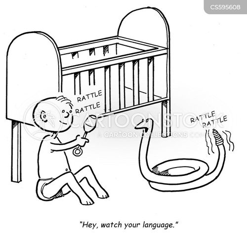 Baby Language Cartoons and Comics - funny pictures from CartoonStock