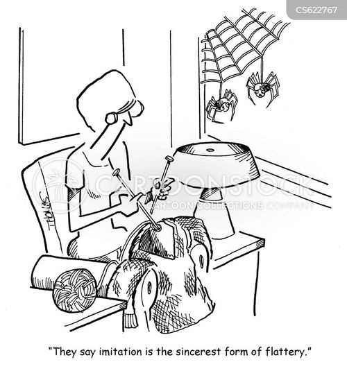 Flattery Cartoons and Comics - funny pictures from CartoonStock