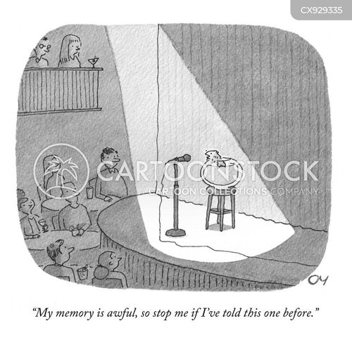 Memory Cartoons and Comics - funny pictures from CartoonStock
