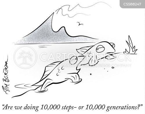 Animal Evolution Cartoons and Comics - funny pictures from CartoonStock