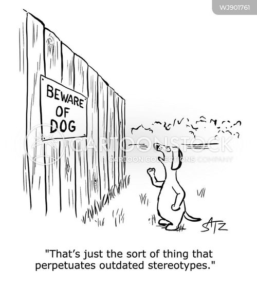 Outdated Stereotypes Cartoons and Comics - funny pictures from CartoonStock