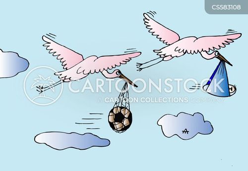 Stork Delivering A Baby Cartoons and Comics - funny pictures from ...