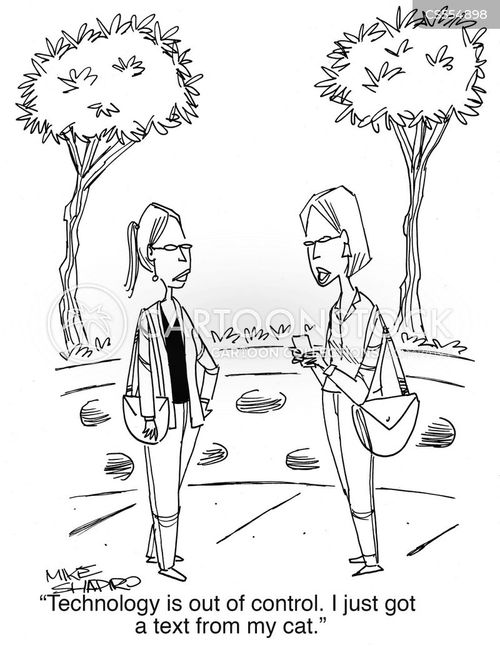 Technology Advances Cartoons and Comics - funny pictures from CartoonStock