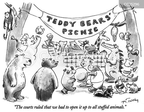 Stuffed Animal Rights Cartoons and Comics - funny pictures from ...