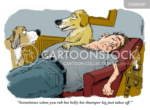 Thumper Leg Cartoons and Comics - funny pictures from CartoonStock