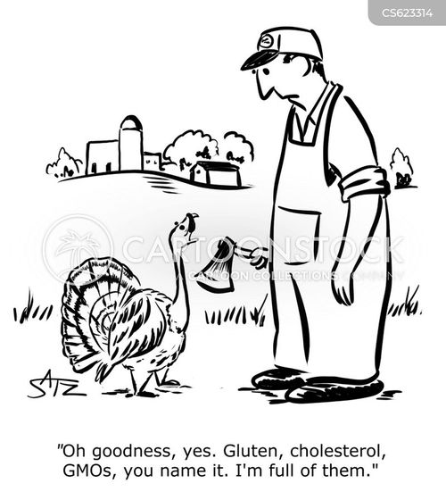 Unhealthy Turkey Cartoons and Comics - funny pictures from CartoonStock