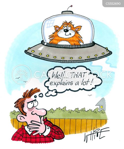 Alien Pets Cartoons and Comics - funny pictures from CartoonStock