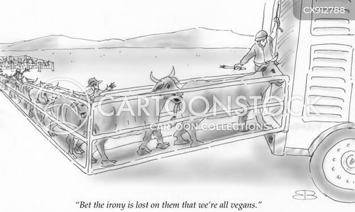 Slaughterhouse Cartoons and Comics - funny pictures from CartoonStock