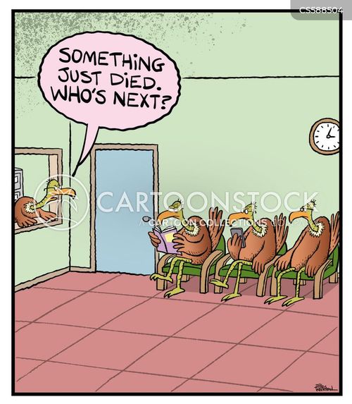 Waiting Vulture Cartoons and Comics - funny pictures from CartoonStock