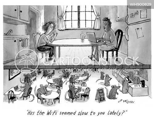 Slow Internet Cartoons and Comics - funny pictures from CartoonStock