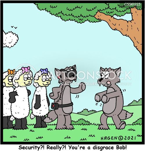 Wolf-pack Cartoons and Comics - funny pictures from CartoonStock