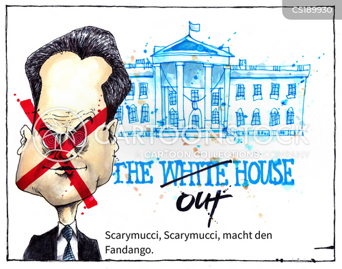 Cartoons und Karikaturen mit Anthony Scaramucci